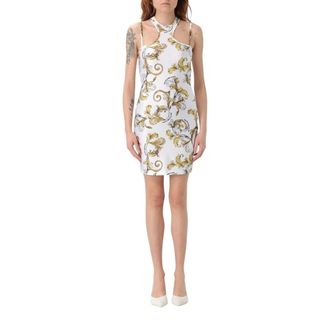 Versace Jeans Couture Elegantes Couture-Kleid - - Dresses - Damen - Wei&szlig; - S