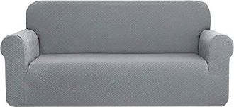 Chun Yi 1 Stück Rhombus Sofabezug Stretch Stoff Sofabezug Möbelschutz für Loveseat, 2-Sitzer Sofa Schonbezug für Wohnzimmer, Polyester Durable Spandex Stoff (
