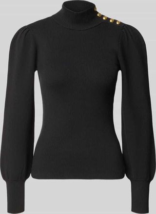 Lauren Ralph Lauren Slim Fit Turtleneck-Pullover aus Baumwoll-Modal-Mix