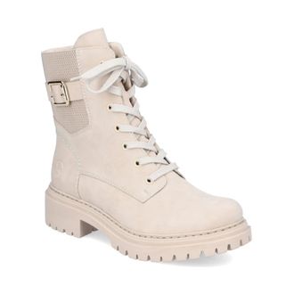 Rieker Beige Casual Stiefeletten mit geschlossenem Design - - Shoes - Damen - Beige - 37 EU