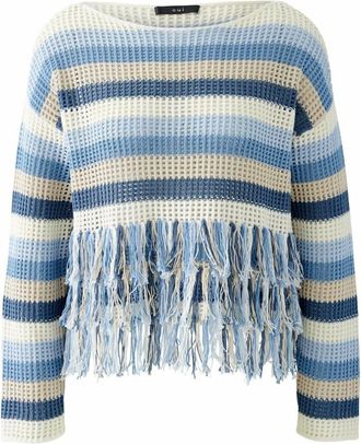 Oui Damen, Strickwaren, Mehrfarbig, XLGr&ouml;&szlig;e