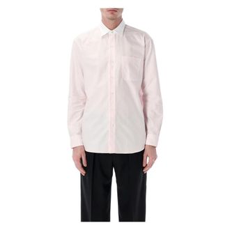 Salvatore Piccolo Alberto Striped Shirt - - Shirts - Herren - Rosa - 2XL