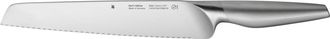 WMF Chefs Edition Brotmesser Wellenschliff 37 cm, Made in Germany, Messer geschmiedet, Performance Cut, Spezialklingenstahl, Holzbox, Klinge 24 cm