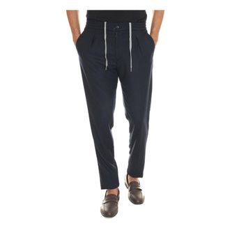 Marco Pescarolo Herren, Hosen, Blau, MGr&ouml;&szlig;e