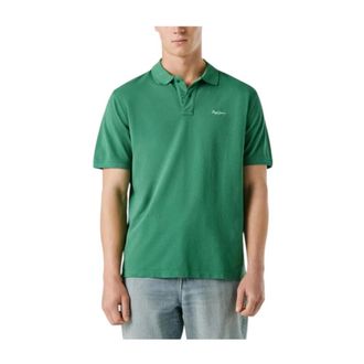 Pepe Jeans London Oscar Polo - - Tops - Herren - Gr&uuml;n - L