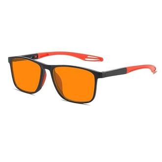 Generic Lunettes de soleil de sport ultra l&eacute;g&egrave;res Vision nocturne Anti-lumi&egrave;re bleue Lunettes de jeu pour ordinateur et t&eacute;l&eacute;phone Confortable et agr&eacute;able pour