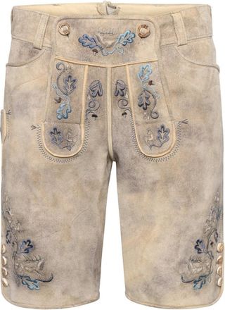 Spieth & Wensky Trachten-Lederhose Bischofswiesen mit traditionellen Stickereien in