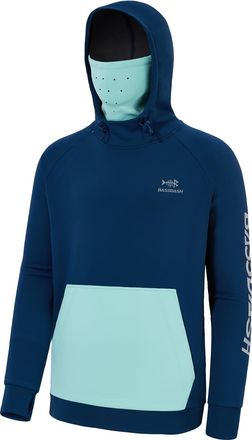 Bassdash Herren Fleece Hoodie Warmer Pullover Kapuzenpullover mit Schlauchschal Wasserdicht Jagd Angeln Sweatshirt FS18M