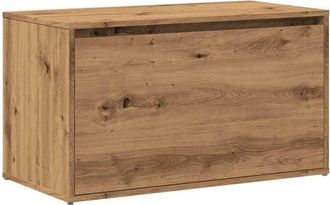 vidaXL Vidaxl - Banc dentrée 80x40x45 cm chêne artisanal bois dingénierie