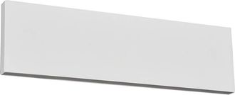 Trio Leuchten LED Wandleuchte Concha 225172931, Metall Weiß matt, inkl. 2x 6 Watt LED, Switch Dimmer, Breite 28cm