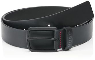 HUGO BOSS Gurth-Loop_sz35 Ceinture, Noir (001), 110 cm Hommes