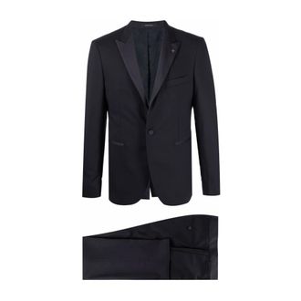 Tagliatore Homme, Costumes, Bleu, Taille: 2XL B5024 Smoking Rever Lancia