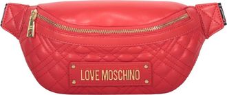 Love Moschino Femme, Sacs, Rouge, Taille: ONE Size Belt Bags