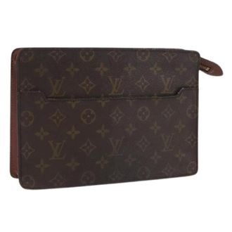 Louis Vuitton Pochette en toile Monogram Pre-owned - Femme - Pre-owned - Brun - Taille: ONE Size