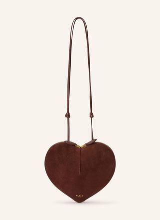 Alaia Ala&iuml;a Umh&auml;ngetasche Le Coeur braun