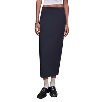 Patrizia Pepe Femme, Jupes, Bleu, Taille: 38 FR Midi Skirt
