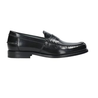 Tod's Homme, Chaussures, Noir, Taille: 39 EU Classic Leather Loafer