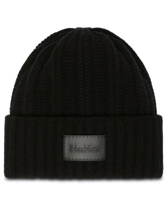Max Mara Caps & M&uuml;tzen - Cashmere Hat With Rounded Crown And Modest Brim - Gr. ONE SIZE - in Schwarz - f&uuml;r Damen