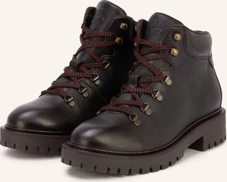 Marc O'Polo Marc Opolo Schn&uuml;rboots Phia braun