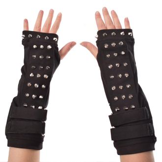 Poizen Industries Emory Armwarmer Frauen Stulpen schwarz