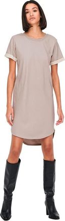 Jacqueline de Yong Damen JDYivy S/S Dress Jrs Noos L ssiges Kleid, Chateau Gray, XL EU