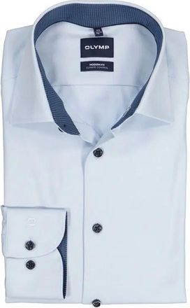 Olymp Herren Hemden blau Kent