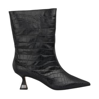Alma En Pena Metallischer Absatz-Stiefelette - - Shoes - Damen - Schwarzk - 40 EU