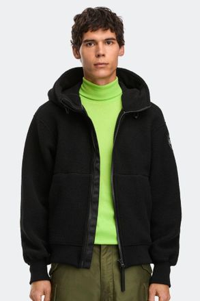 Canada Goose Chilliwack Fleece-Bomberjacke mit Black Disc