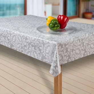 Laro Wachstuch-Tischdecke Abwaschbar Garten-Tischdecke Wachstischdecke PVC Plastik-Tischdecken Eckig Meterware Wasserabweisend Abwischbar |02|, Größe:110x1