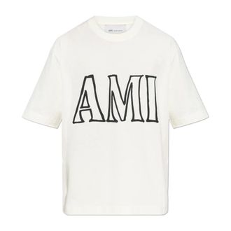 Ami Homme, Tops, Beige, Taille: XL T-shirt Alexandre Mattiussi