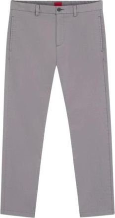 HUGO BOSS Homme, Pantalons, Gris, Taille: W32 David251D Chinos