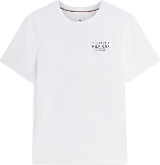 Tommy Hilfiger Shirt Wavy Flag Back Graphic