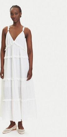 Vero Moda Sommerkleid Anina 26038014 Weiß Regular Fit