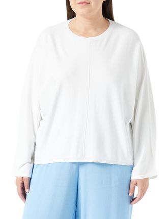 Sisley Sisley Damen L/S 14etm102h Sweater, White 074, L EU