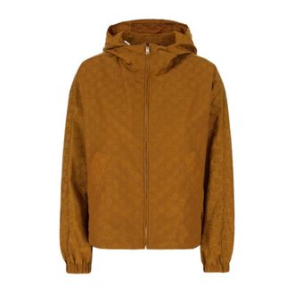 Gucci GG Nylon Jacket - - Jackets - Damen - Braun - M
