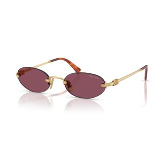 Miu Miu MU A54S Sonnenbrille - - Accessories - Damen - Gelb - ONE SIZE