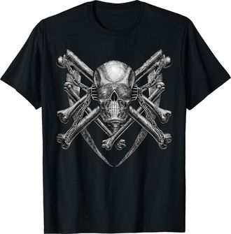 Megadeth Töten ist mein Geschäft 40th Skull T-Shirt