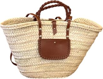 CRAIE STUDIO Femme, Sacs, Beige, Taille: ONE Size Panier Spiral