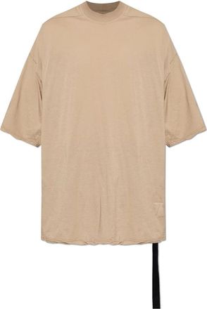 Rick Owens Homme, Tops, Beige, Taille: ONE Size T-shirt Oversize