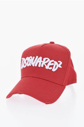Dsquared2 Solid Color Cap with Embossed Logo size Unica