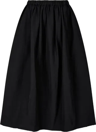 STUDIO TOMBOY jupe à effet froissé - Noir