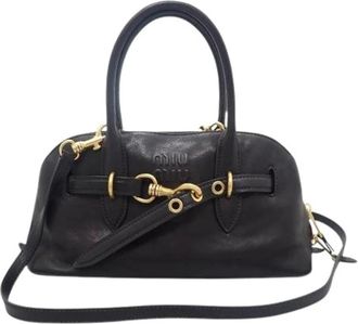 Miu Miu Pre-owned Aventure - Femme - Pre-owned - Noir - Taille: ONE Size