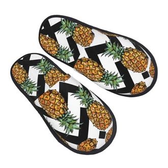 Generic Ananas D&Eacute;t&eacute; Unisexe Pantoufles Confortable Chaussons Respirantes Slippers Pour Automne Hiver Maison M
