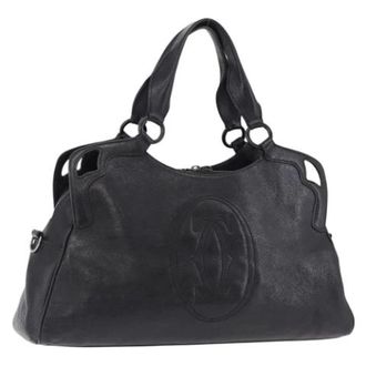 Cartier Sac &agrave; main vintage doccasion - Femme - Pre-owned - Noir - Taille: ONE Size