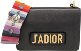 Dior Pre-owned Sac bandouli&egrave;re Jadior - Femme - Pre-owned - Noir - Taille: ONE Size