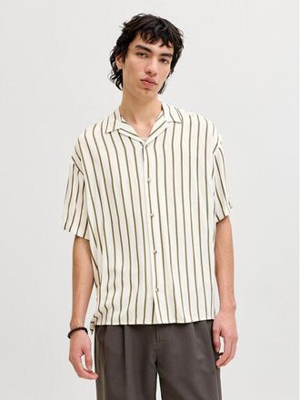 Jack & Jones Jack & Jones Hemd Jeff 12288853 Beige Relaxed Fit