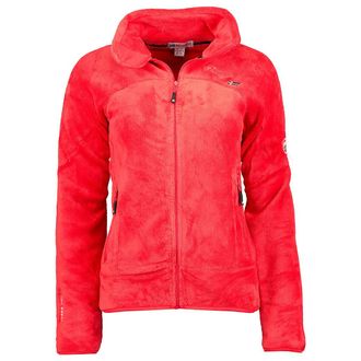 Geographical Norway Upaline Lady - Fleecejacke Damen Fine Frauen Warm Fermetur Zip - Jacke Fleece Herbst Winter Frühling Warm Frauen - Long Sleeve Pullover Pelz Weich Kom