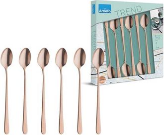 Amefa Austin - Service 6 cuillères latte macchiato Cuivre mat