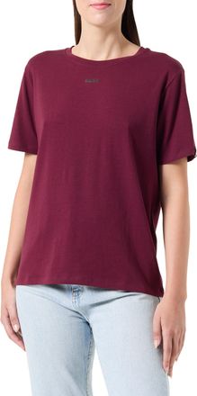 BOSS Damen Ci_t-Shirt Pyjama T Shirt, Dark Red601, S EU