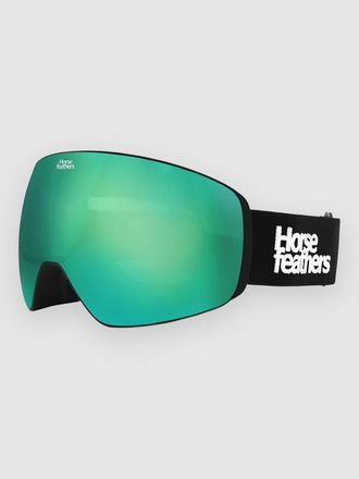 Horsefeathers Scout Black Goggle mirror green